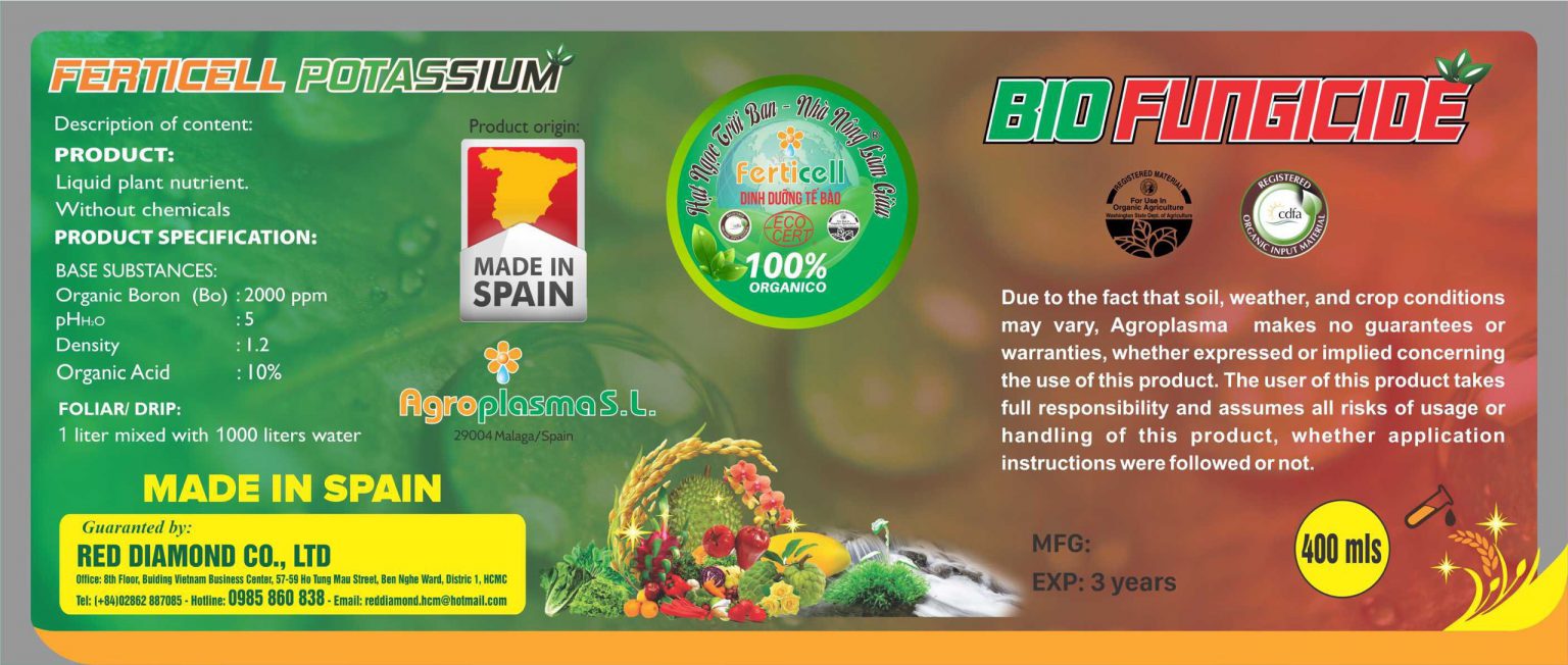 Ferticell Bio Fungicide - FerticellVN