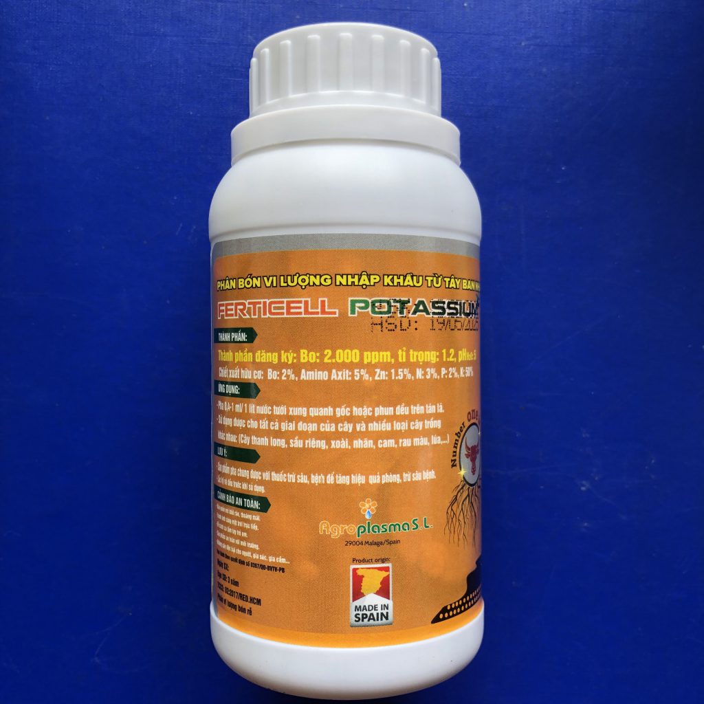 Ferticell Pro K 50 (100% chiết xuất thực vật) - FerticellVN