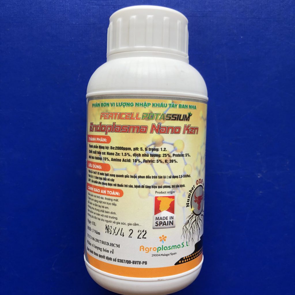 KZn - Nhũ tương Kali Nano kẽm - FerticellVN